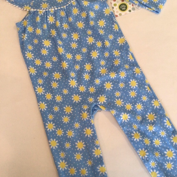 Little Me | Matching Sets | Daisies Girl 2 Piece Romper Set | Poshmark